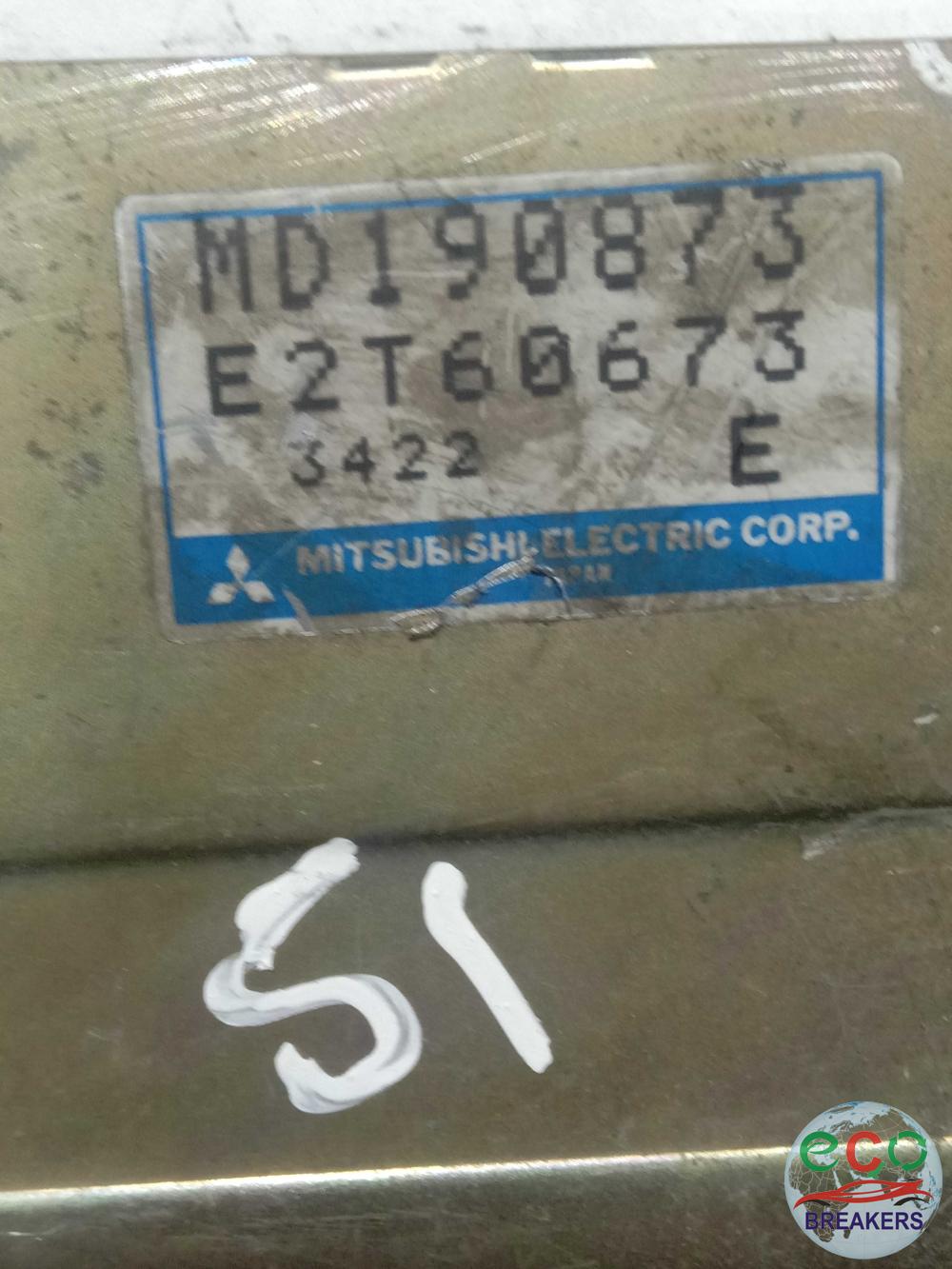 Mitsubishi Galant MK5 E55A GLSI P Reg 135bph Engine Control Unit Ecu 2. ...